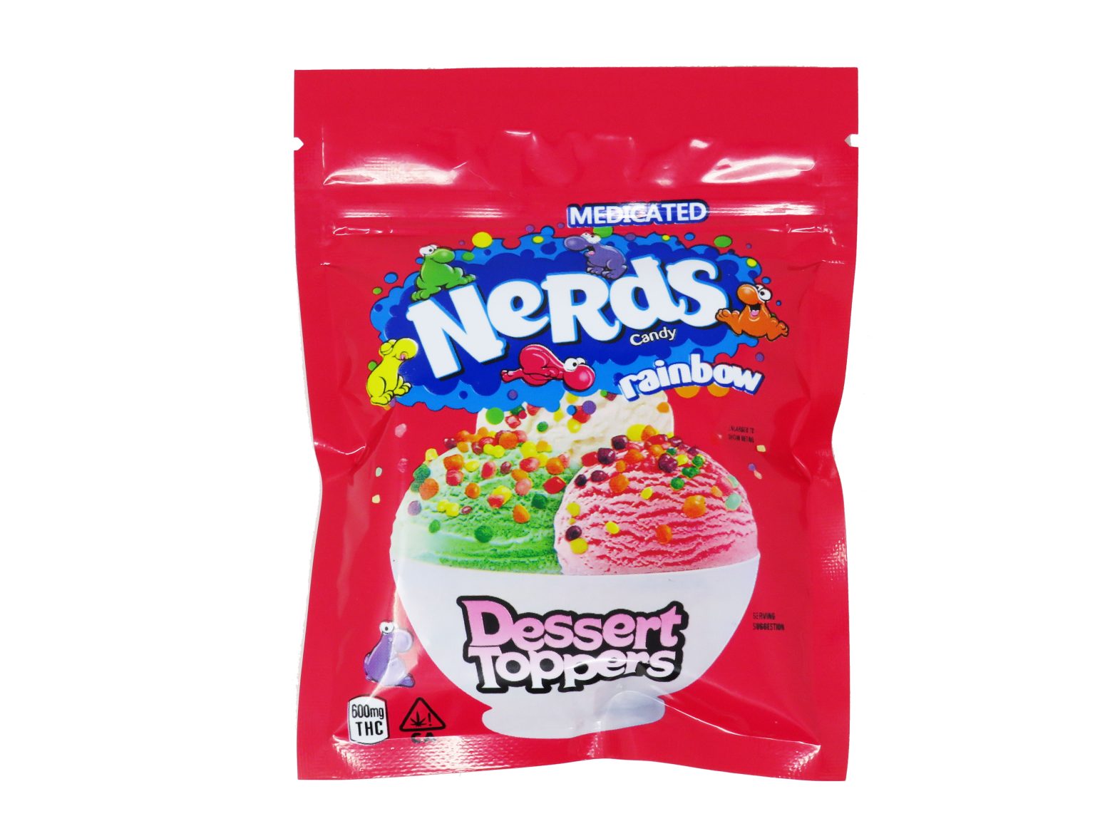 THC Big Chewy Nerds Edibles (600mg) - Happy Tree Buds: Shop Edibles