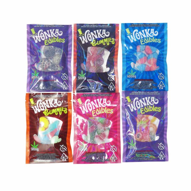 Wonka Gummies (500mg) - Happy Tree Buds: Shop Edibles